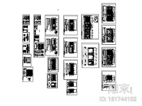 深圳 某售楼中心施工图含效果施工图下载 ID 161744102 知末网