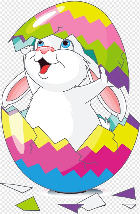 Conejo De Pascua De Dibujos Animados En El Huevo De Pascua 40 OFF