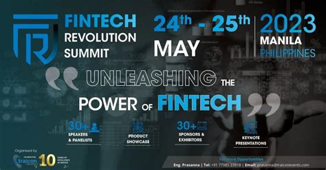 Industry Events Fintech Revolution Summit Manila