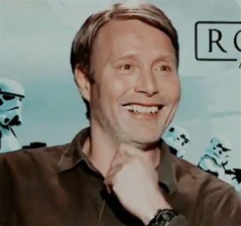 Acting Skills Work Ethic Mads Mikkelsen Looking Up Photo