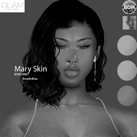 Second Life Marketplace Mary Evo X Skin Demo