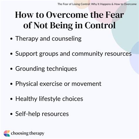 9 Reasons You May Have A Fear Of Losing Control