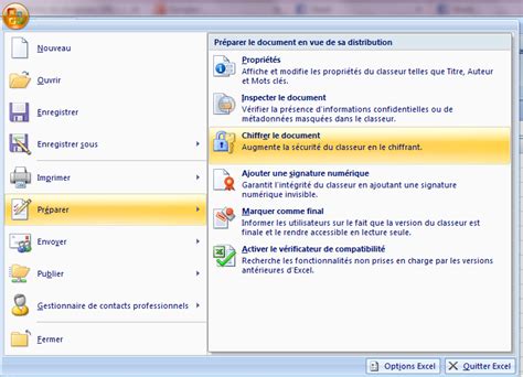 Comment Prot Ger Un Fichier Excel Par Un Mot De Passe