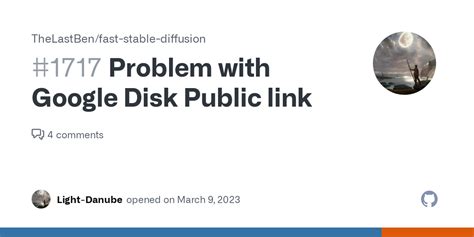 Problem With Google Disk Public Link Issue 1717 TheLastBen Fast