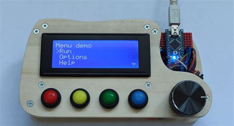 A Text Menu With Arduino Lcd And Rotary Encoder Libraries Arduino Forum