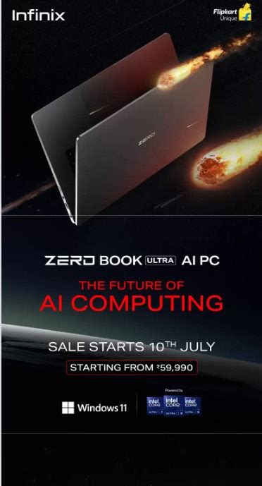 Infinix ZeroBook Ultra AI PC With Intel Core Ultra Series Processor