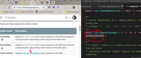 Feature Request Support Array Contains Issue Angular