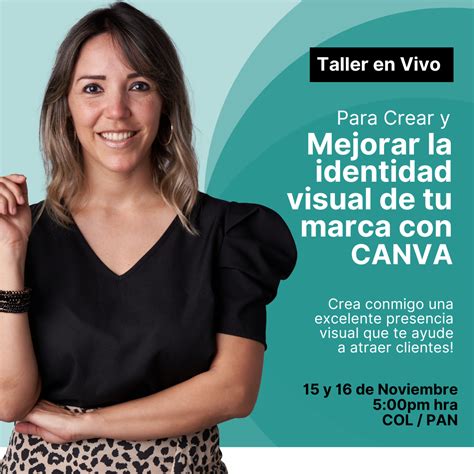 Taller En Vivo Para Crear O Mejorar Tu Identidad Visual De Marca Mich
