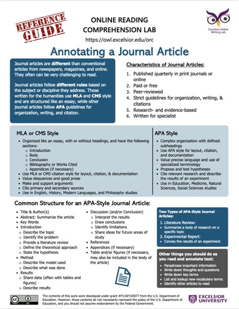 Handouts Excelsior Owl