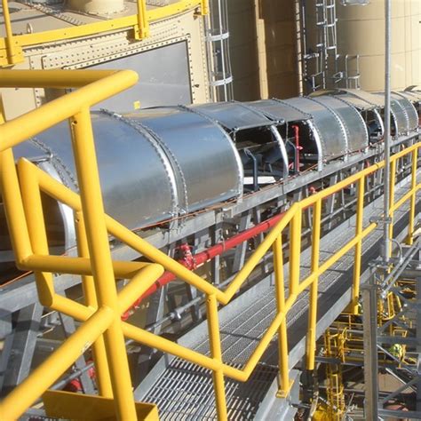 Industrial Overland Fixed Rubber Conveyor Belt System For Coal Mining
