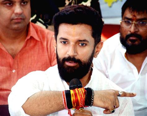Uncle Pashupati Paras Cm Nitish Broke My Party Says Chirag Paswan