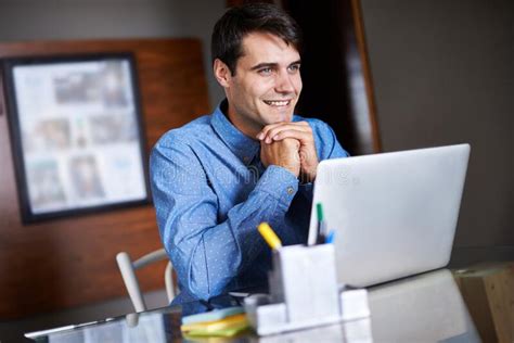 Hes Confident That His Business Will Take Off A Young Businessman