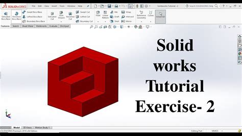 Solidworks Tutorial Exercise 2 Youtube