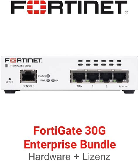 Pare feu Fortinet FortiGate 60F FG 60F EnBITCon de systèmes en ligne