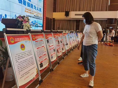 青浦：民防宣传进企业，铸盾强防为人民活动员工上海