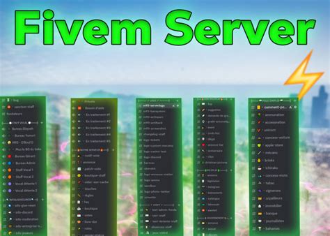 Create A Fivem Rp Discord Server With Logs Status By Yai2323 Fiverr
