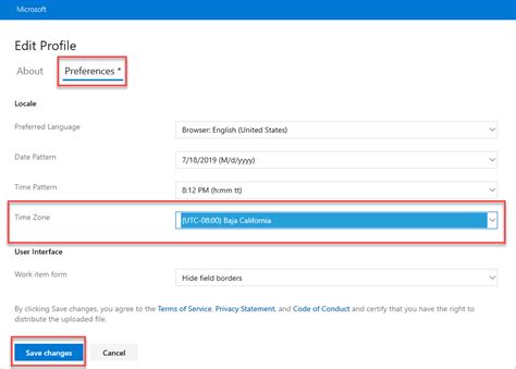 표준 시간대 변경 Azure Devops Services Microsoft Learn