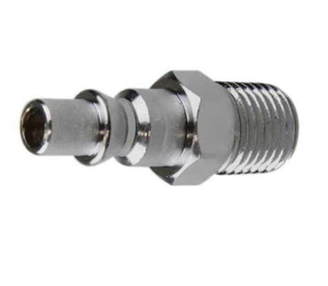 Pino conector Rosca Macho 1 4 Schweers para Engate Rápido 767 M Leomar