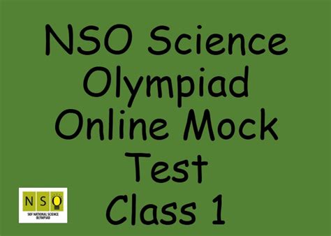Class 1 Science Olympiad Nso Mock Test For Class 1 Online Shiksha