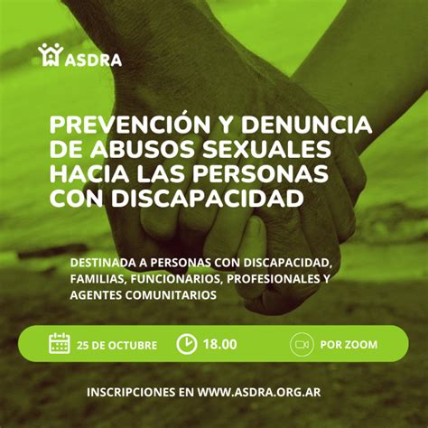 Jornada Sobre Prevención Y Denuncia De Abusos En Personas Con