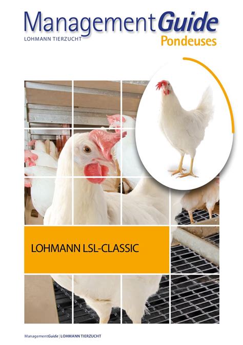 guide d élevage des poules pondeuses