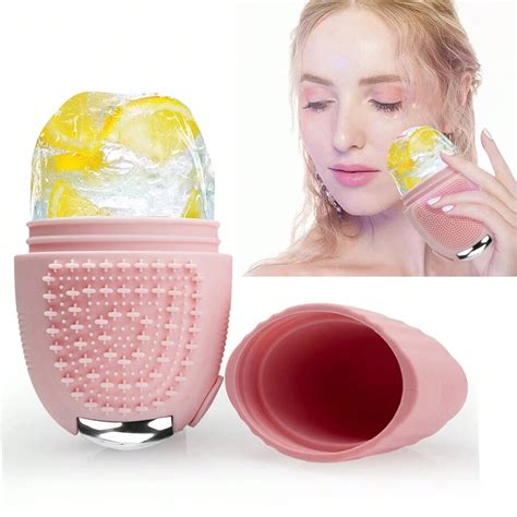 1 Pc Ice Face Roller Massagerreusable Facial Treatment Ice Cube