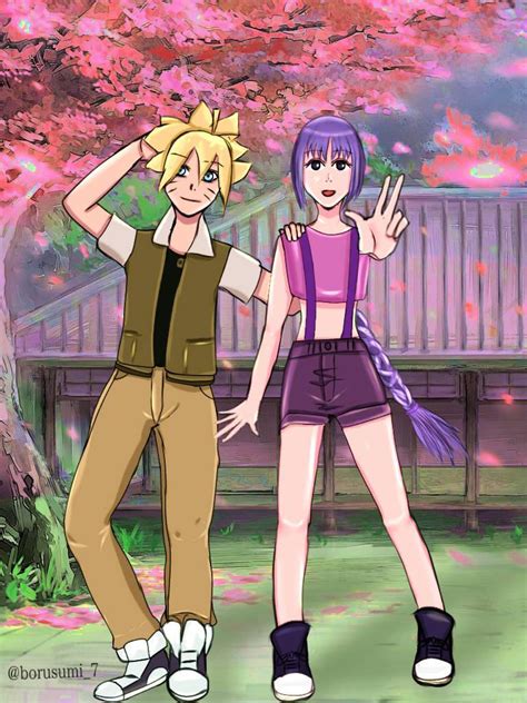 Boruto X Sumire Borusumi By Borusumi7 On Deviantart
