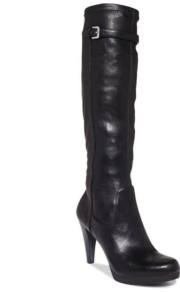 Nine West Noureen Tall Dress Boots In Black Lyst