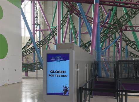 Nickelodeon Universe At American Dream Mall Is Open But Only Half The