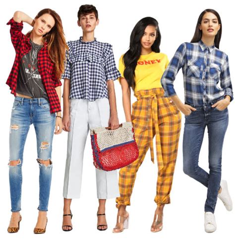 Gaya Dengan Motif Kotak Kotak