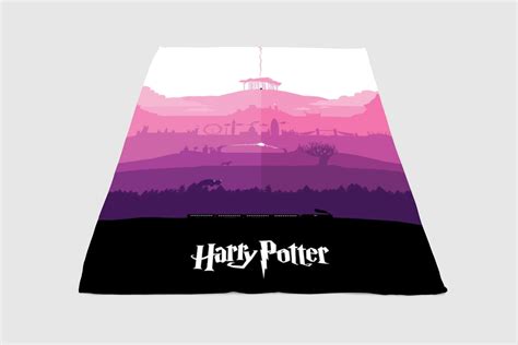 Vector Layout Harry Potter Fleece Blanket Sherpa Blanket Choose Life