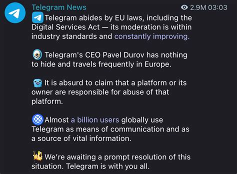 Telegram Ceo Pavel Durov Banned From Leaving France Investigated For Apps Criminal Activity