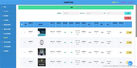 【java计算机毕设】在线教学系统 Mysql Springboot Vue Html Maven项目设计源代码文档 前后端可分离也可不分离 Csdn博客