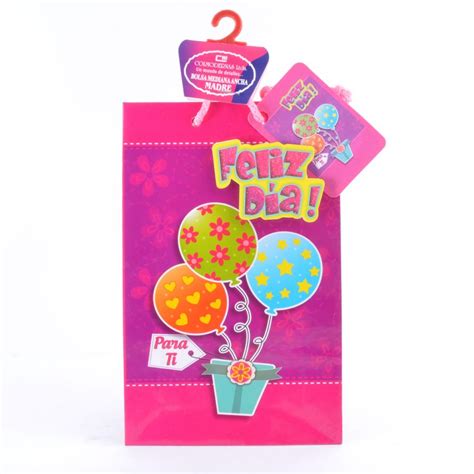 Bolsa De Regalo Mediana Ancha Ref9684 Colmodernas Occidente Papelería
