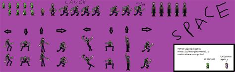Mr L Sprite Sheet By Theoriginalmario121 On Deviantart