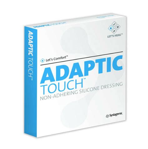 Buy New Adaptic Touch Non Adherent Silicone Dressing 76cm X 11cm Pack