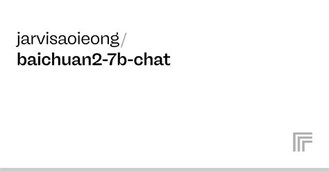 jarvisaoieong baichuan2 7b chat run with an api on replicate