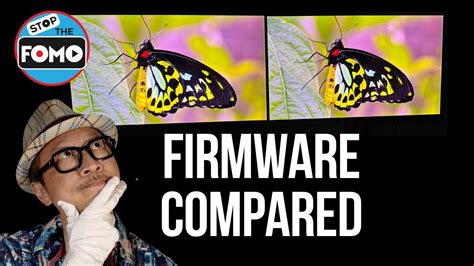 Sony A95l Vs A95l Side By Side Firmware Compared To Itself Youtube