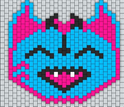 Botdf Bat Kandi Cuff Pattern By Xxemo Wolf Erinxx On Deviantart