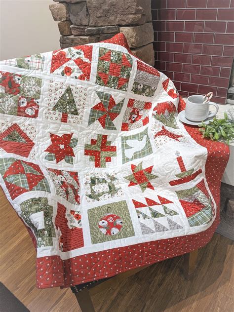 Pdf Christmas Countdown Advent Quilt Pattern Let Your Heart Be Light