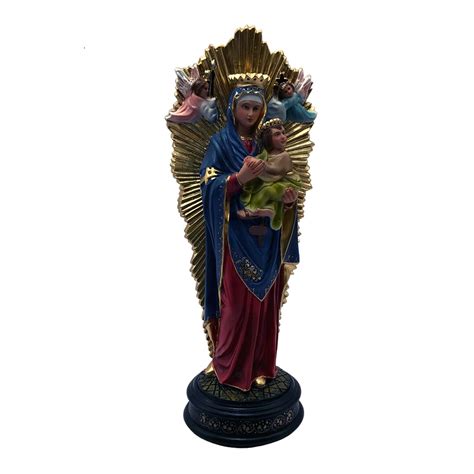 Imagem Nossa Senhora Do Perpétuo Socorro Elegance Resina 30 Cm