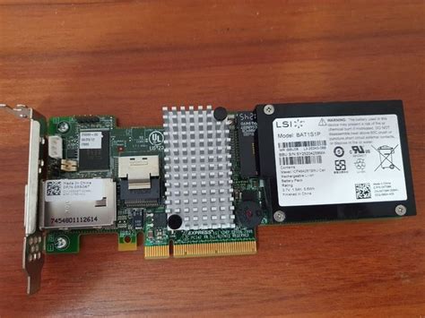 Dell Lsi Megaraid 9280 4i4e 6gbs Sas Sata Raid Controller Card 55g6t With Bat1s1p For Sale In
