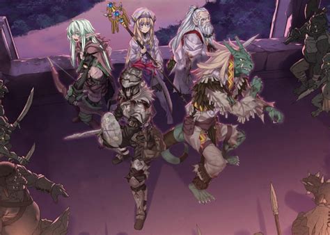Dwarf Shaman Goblin Slayer High Elf Archer Goblin Slayer Lizard