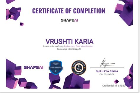 Vrushti Karia On Linkedin Data Python Shapeai