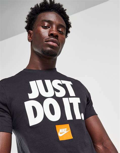 Black Nike Just Do It Core T Shirt Jd Sports Uk