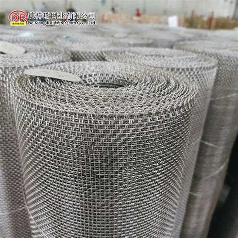 China Ss304 316 Woven Square Metal Wire Stainless Steel Wire Mesh