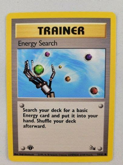 Mavin Pokémon trainer energy search