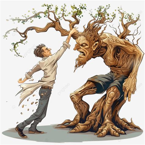 Cartoon A Tree Branch Tree Braches Tree Branch Branch Png