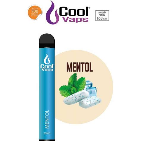 Cool Vaps Vaper Desechable De Sabores 700 Caladas Con Nicotina Munddy