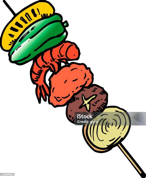 Spitroast Ilustrasi Stok Unduh Gambar Sekarang Alat Makan Bahan Baku Makanan Dan Minuman